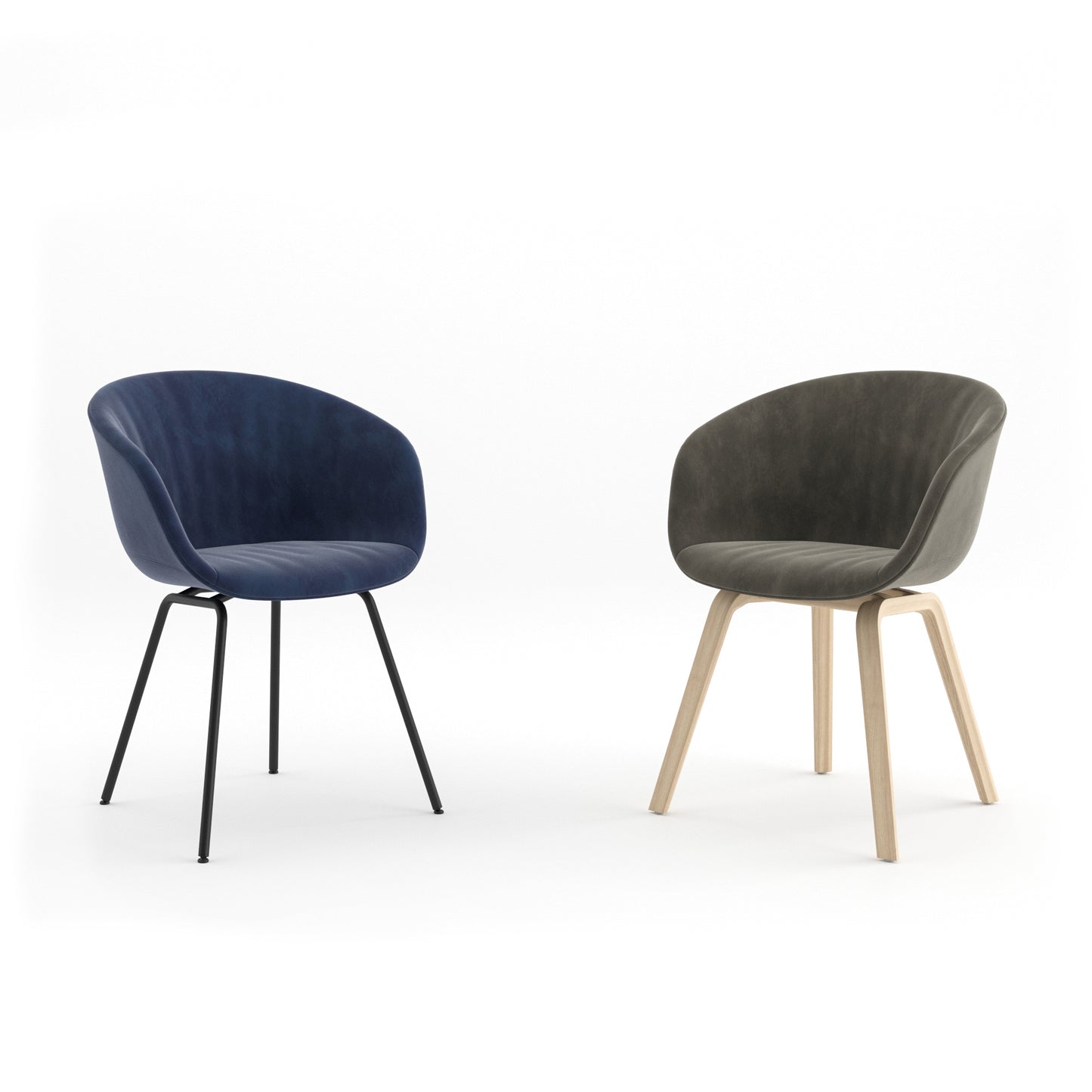 AAC Soft Chairs By Hay 3D Model – Add Model
