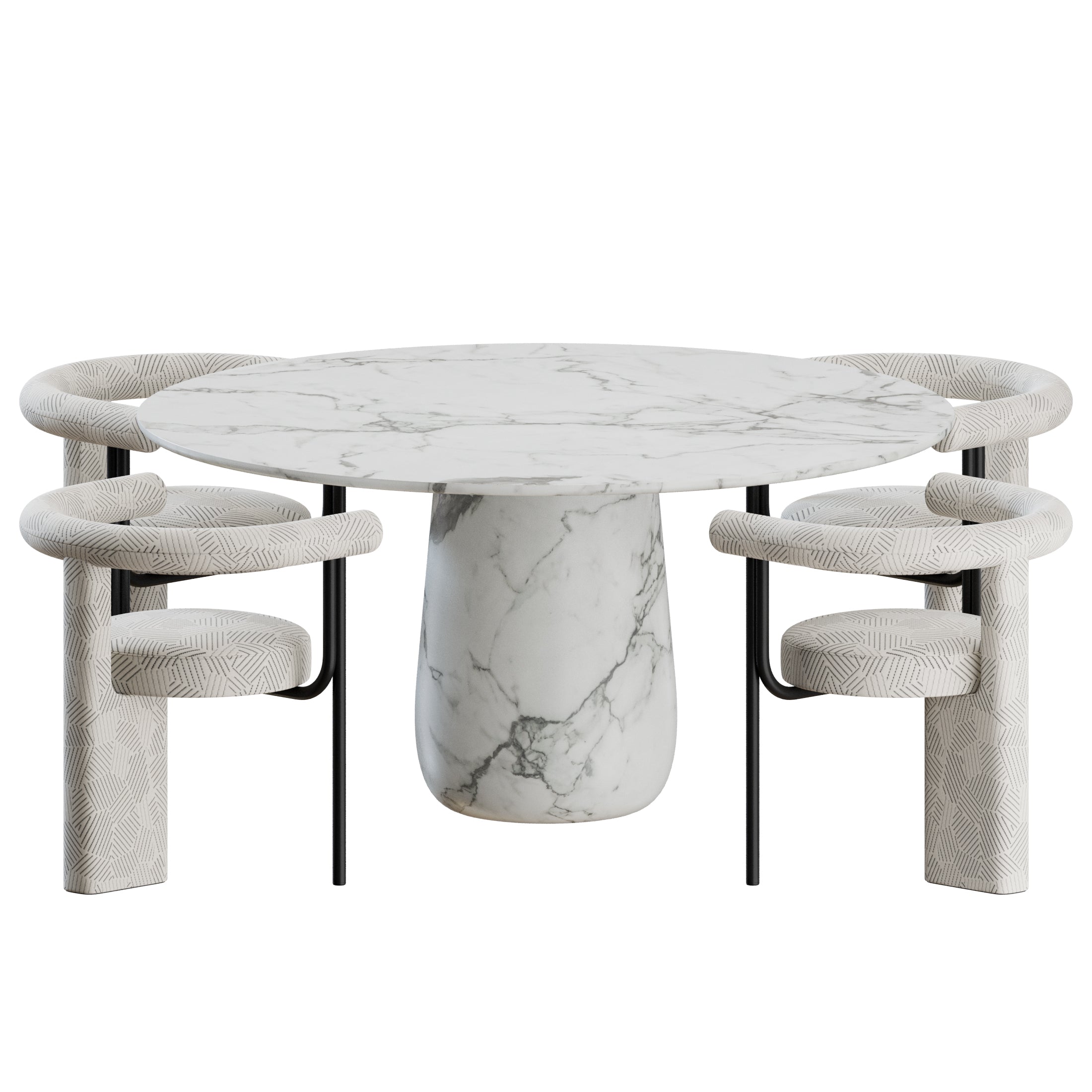 Balance Dining Set By Woo 3D Model – Add Model